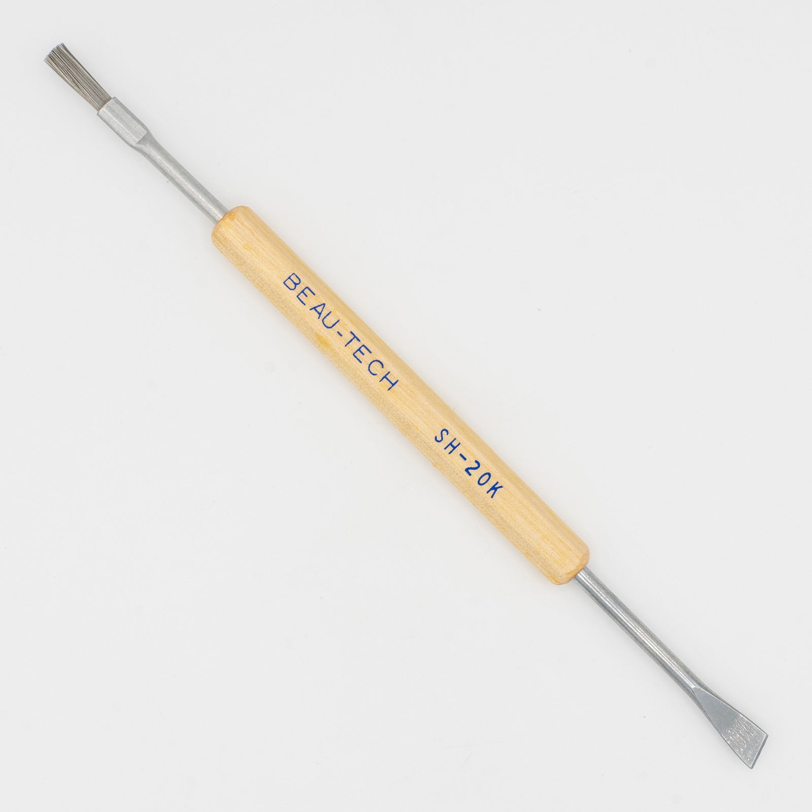 Beau Tech SH-20K Soldering Aid, Stainless Steel Brush and Beveled Scra ...