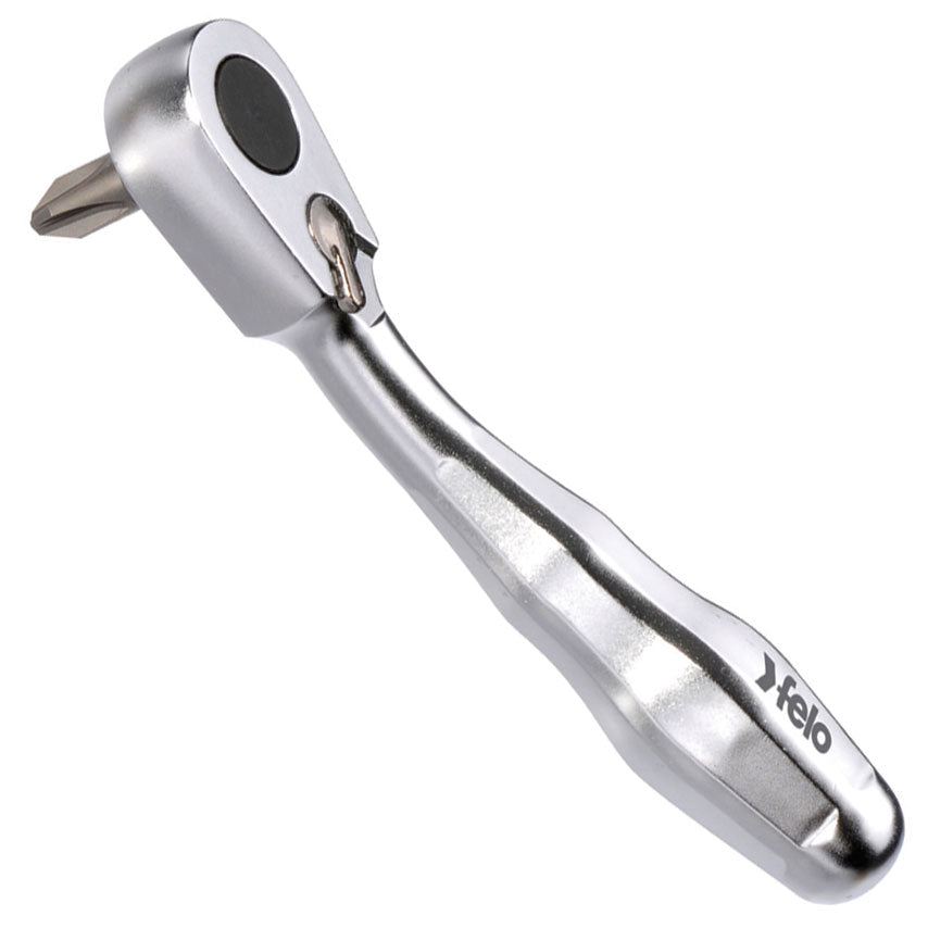 Felo 61545 XS 33 Inch Pocket Sized Ratchet and Bit Set with Phillips ...
