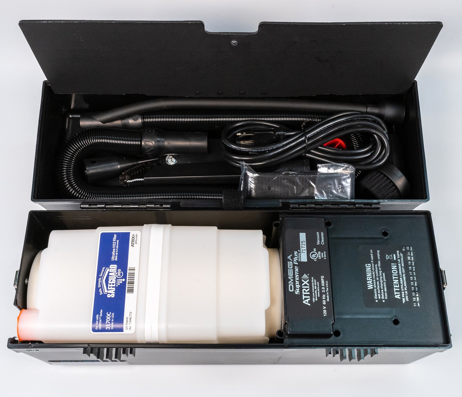 Atrix VACOSE110 Omega Supreme Plus Electronic ESD Safe Vacuum with EMI ...