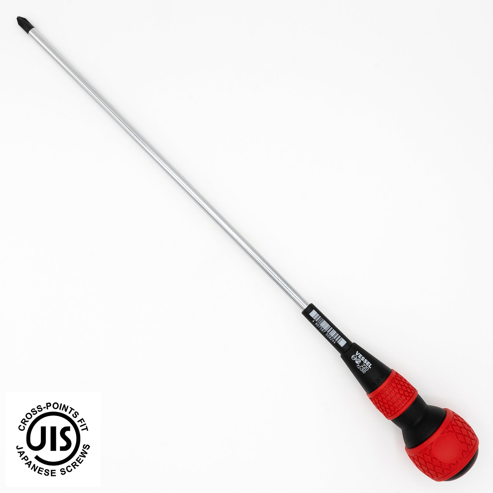 Vessel 220 P2 300 Phillips #2 x 12" Blade Magnetic Ball Grip ...